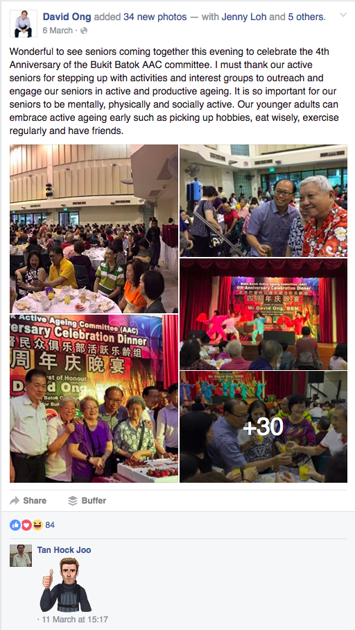 Ex-PAP MP David Ong back on Facebook with new profile after Bukit Batok ...