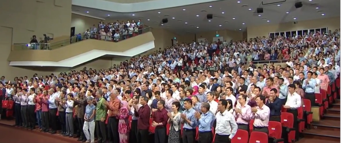 Ho Ching went online shortly after midnight, promptly proceeded to ...