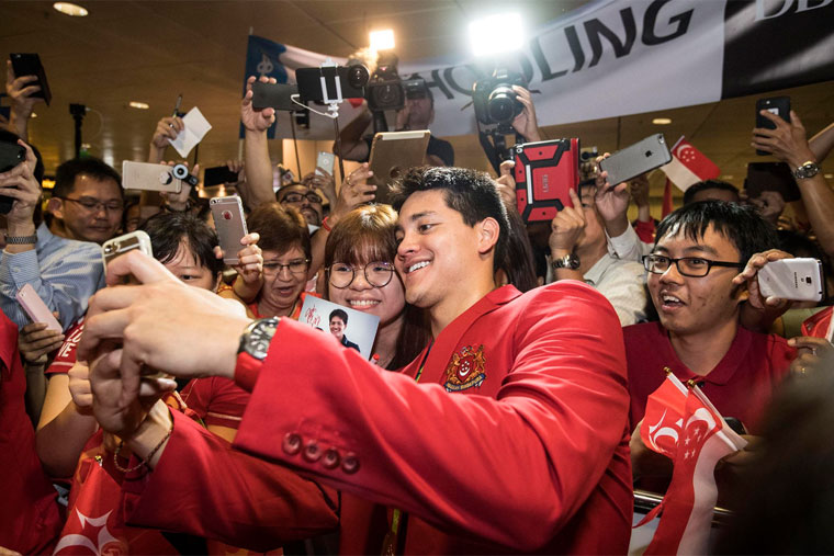 Photographer tasked to get up close to shoot Joseph Schooling's ...