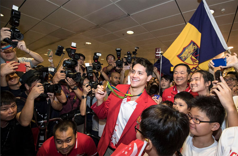 Photographer tasked to get up close to shoot Joseph Schooling's ...