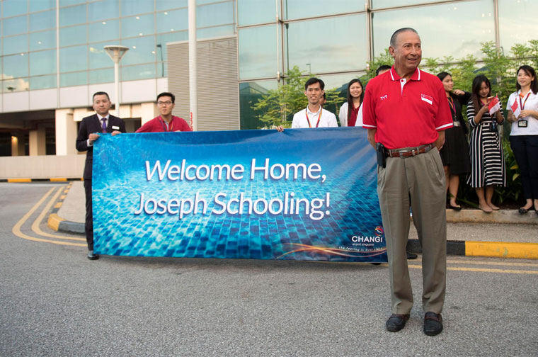 Photographer tasked to get up close to shoot Joseph Schooling's ...