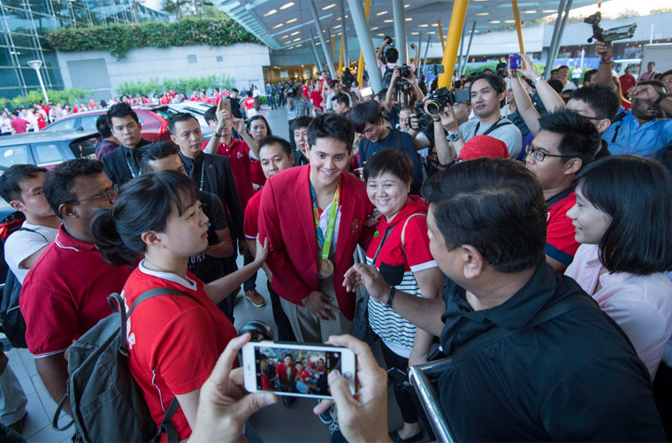 Photographer tasked to get up close to shoot Joseph Schooling's ...