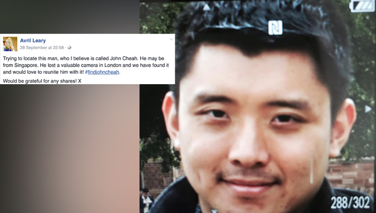 Hi, are you John Cheah? The Internet is searching for you right now ...