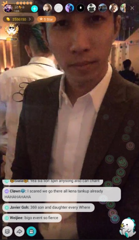 Bigo Live event somehow turns into a gang gathering, complete with gang ...