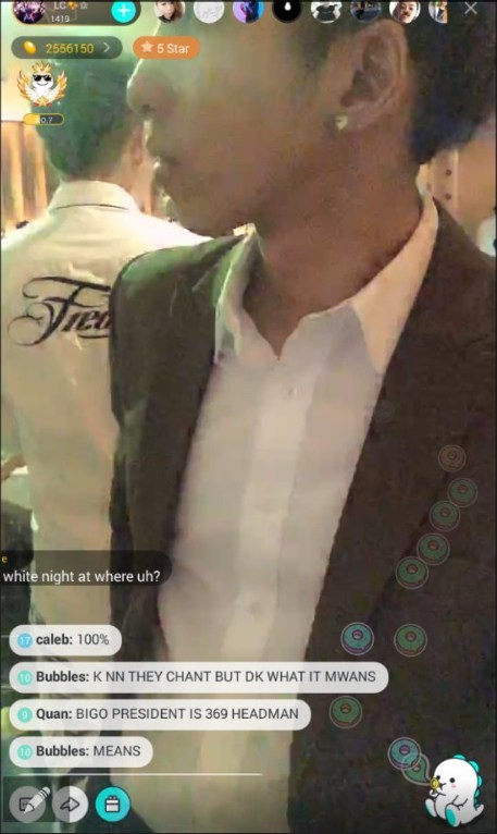 Bigo Live event somehow turns into a gang gathering, complete with gang ...