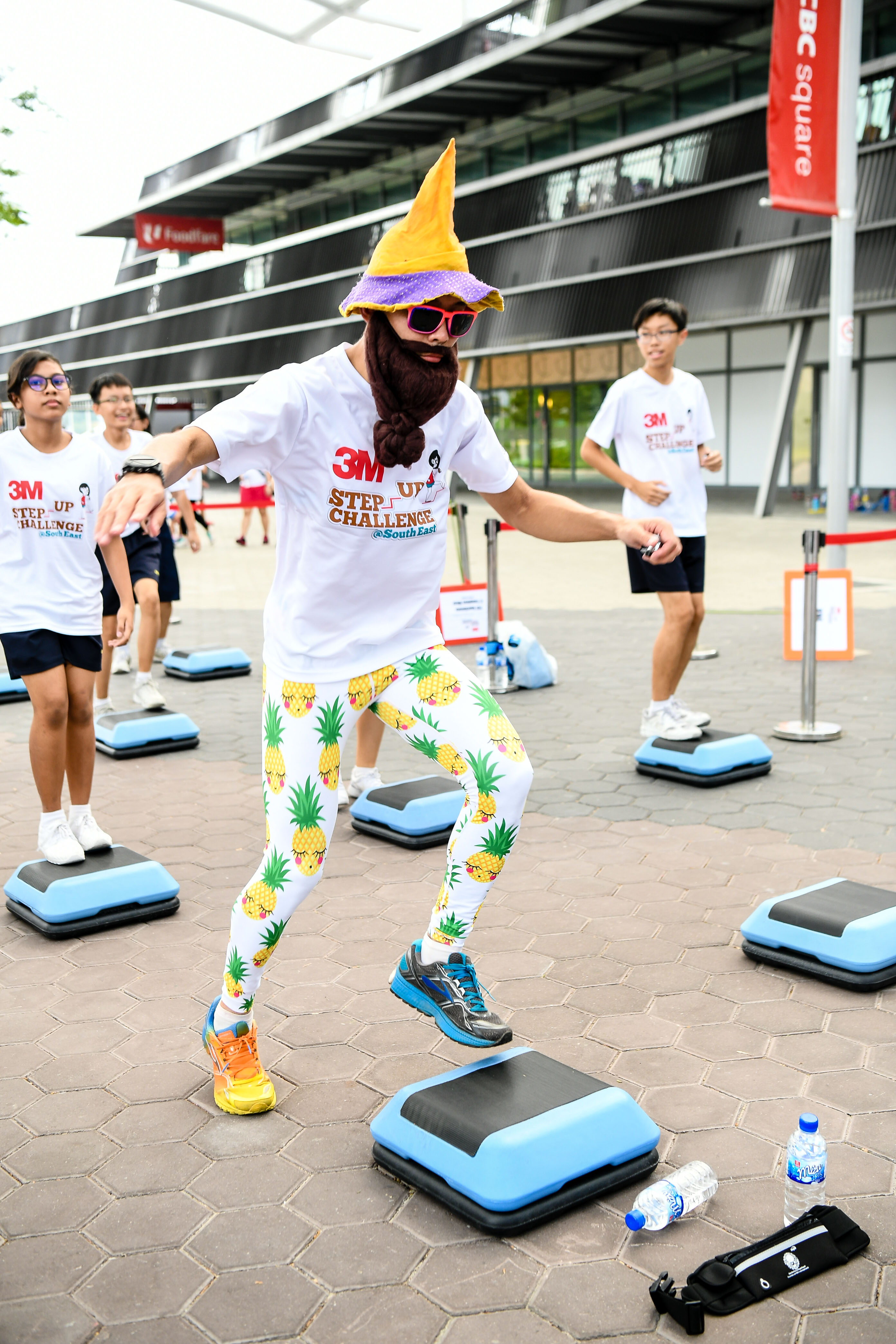 3M Step-up challenge donates 1 product for every 23 calories lost, here ...