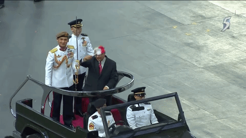 Here are gifs and pics of our 7 Singapore Presidents at the NDP just ...