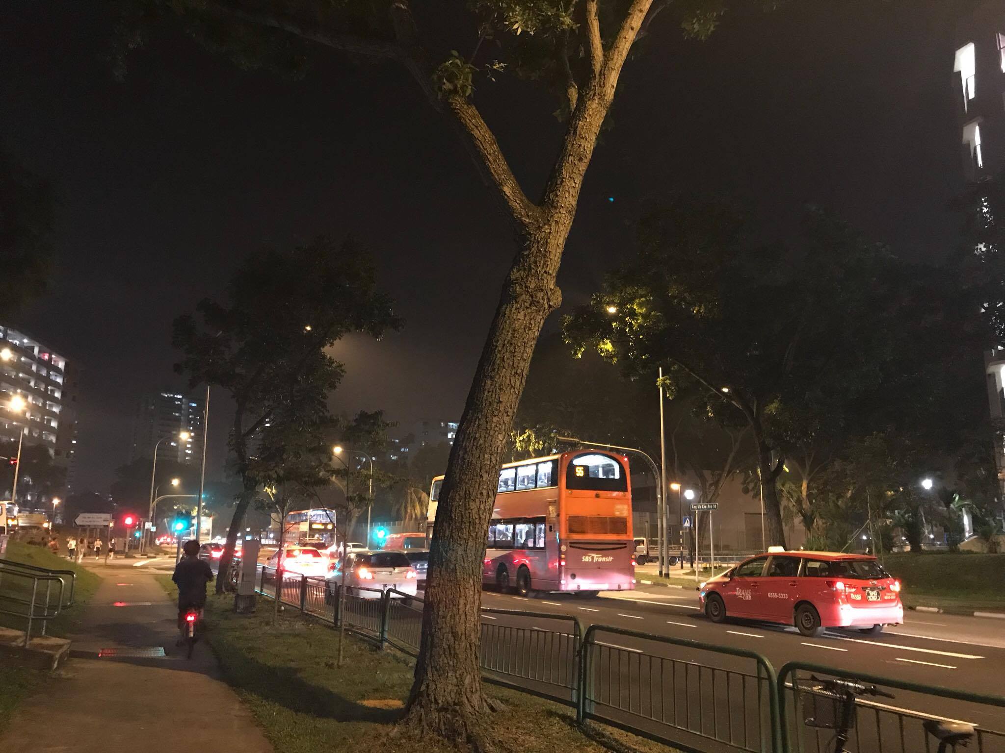 Haze seen, "strong petroleum smell" reported in Sengkang, Punggol, Ang ...