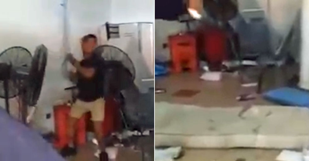 In 2015, SCDF NSFs thrashed bunk to celebrate last day of training ...