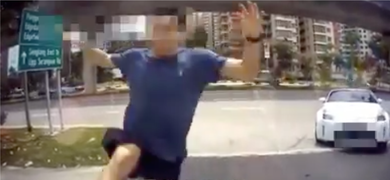 Road Rage Fight Meme