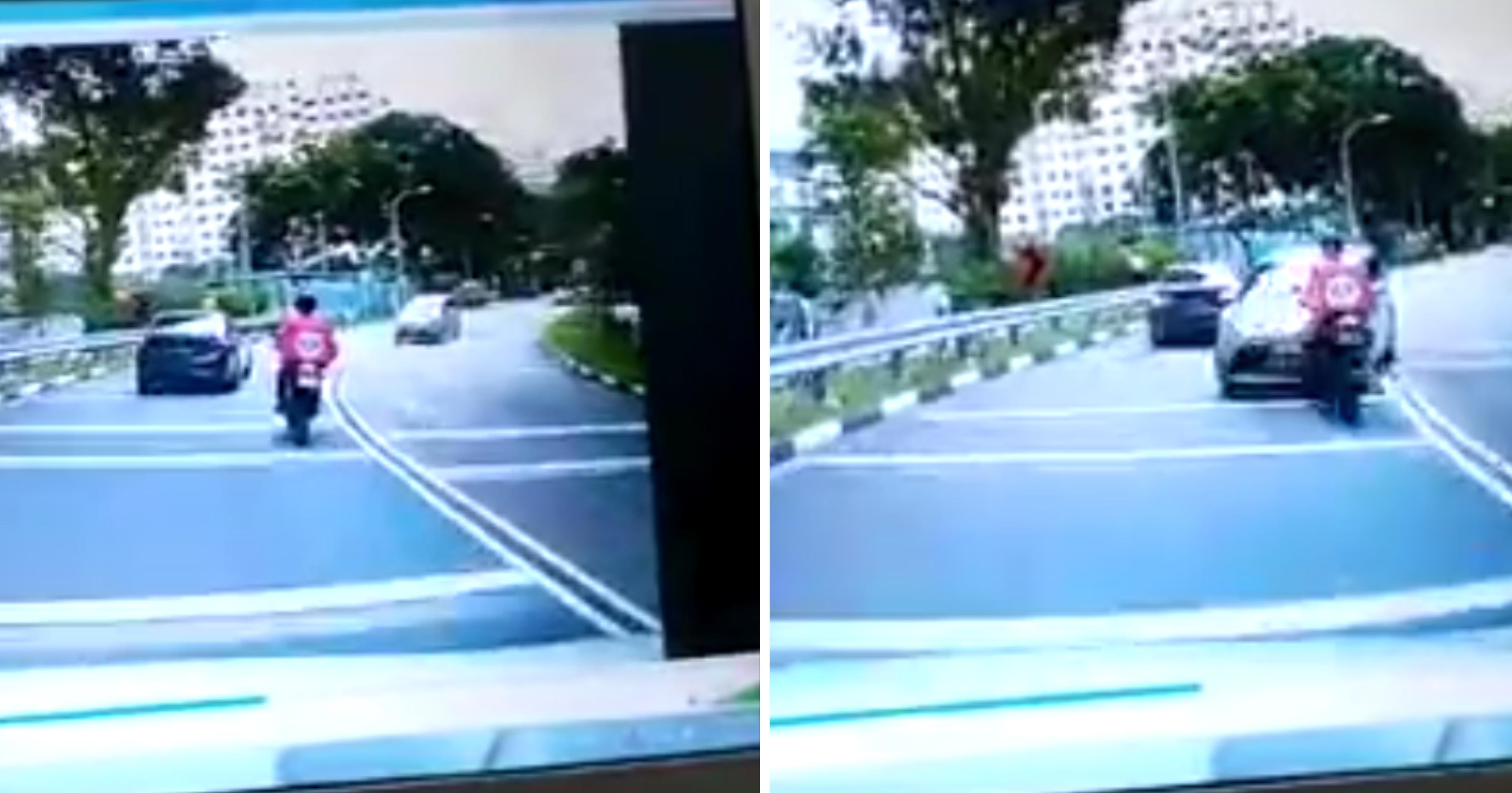 4 injured after Food Panda rider collides violently with errant vehicle ...