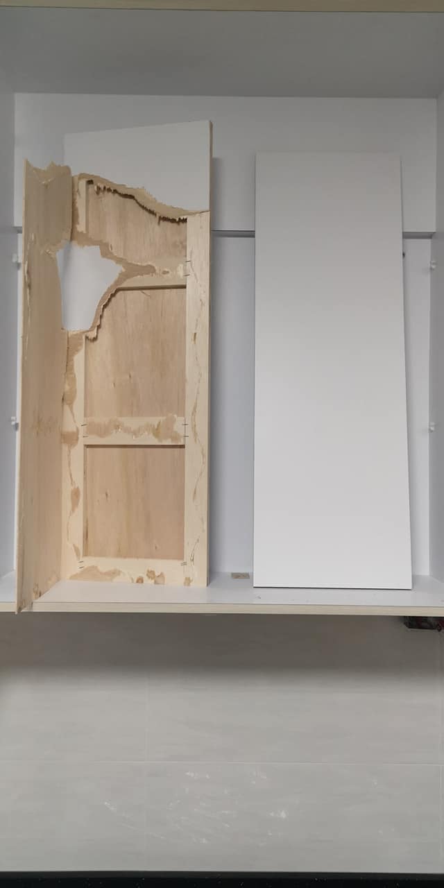 Man who hammered kitchen cabinets also smashed countertop because of ...