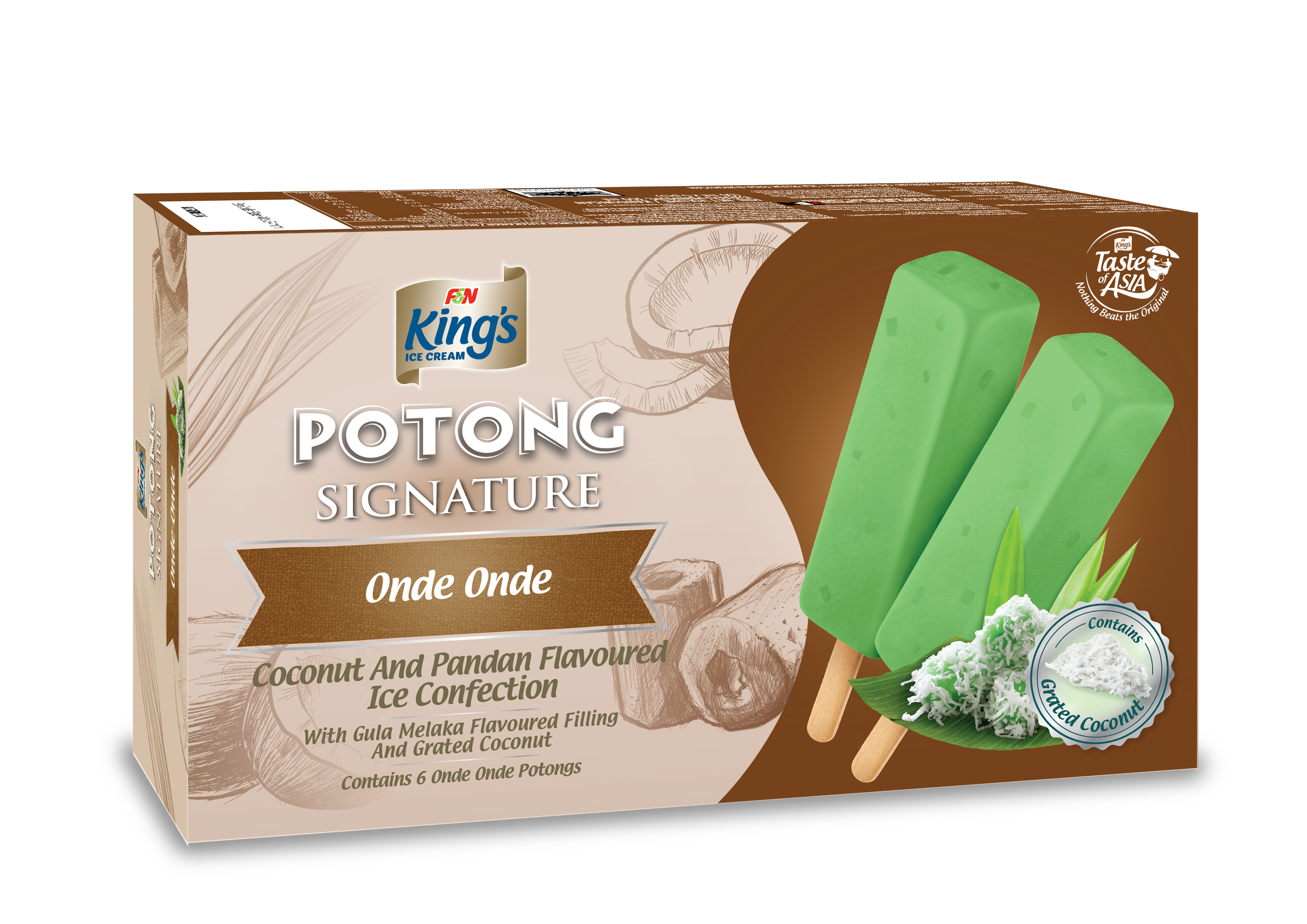 Ondeh-ondeh flavoured Potong ice cream now available in S'pore ...