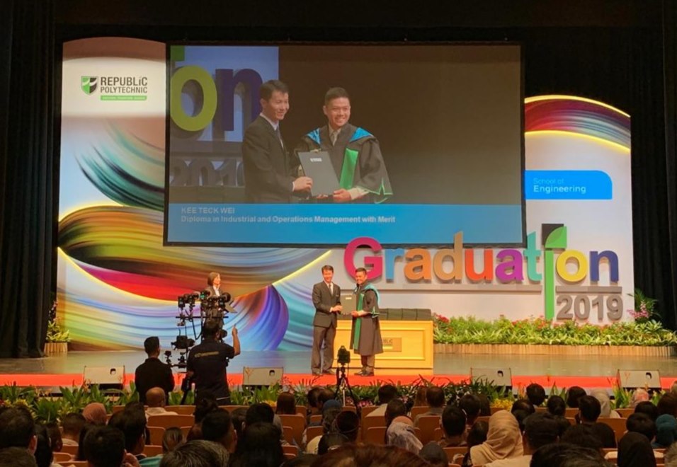 Republic Poly dropout returns to study diploma, graduates as ...