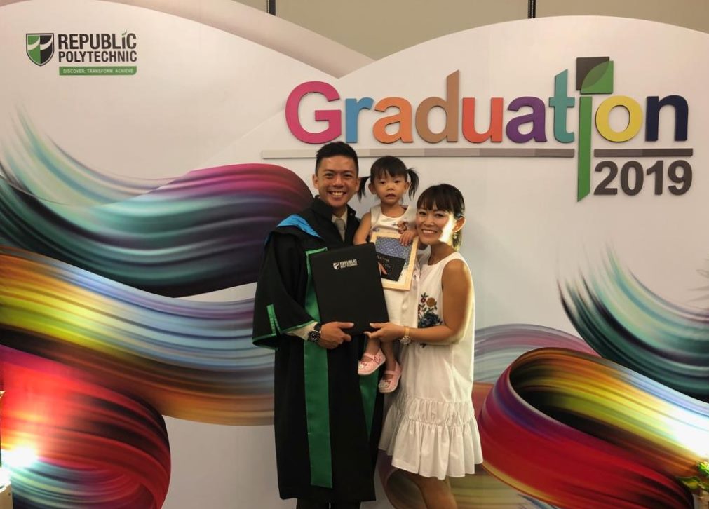 Republic Poly dropout returns to study diploma, graduates as ...
