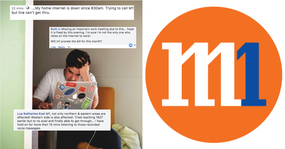 M1 fibre network service down in northern & eastern S'pore on May 22 ...