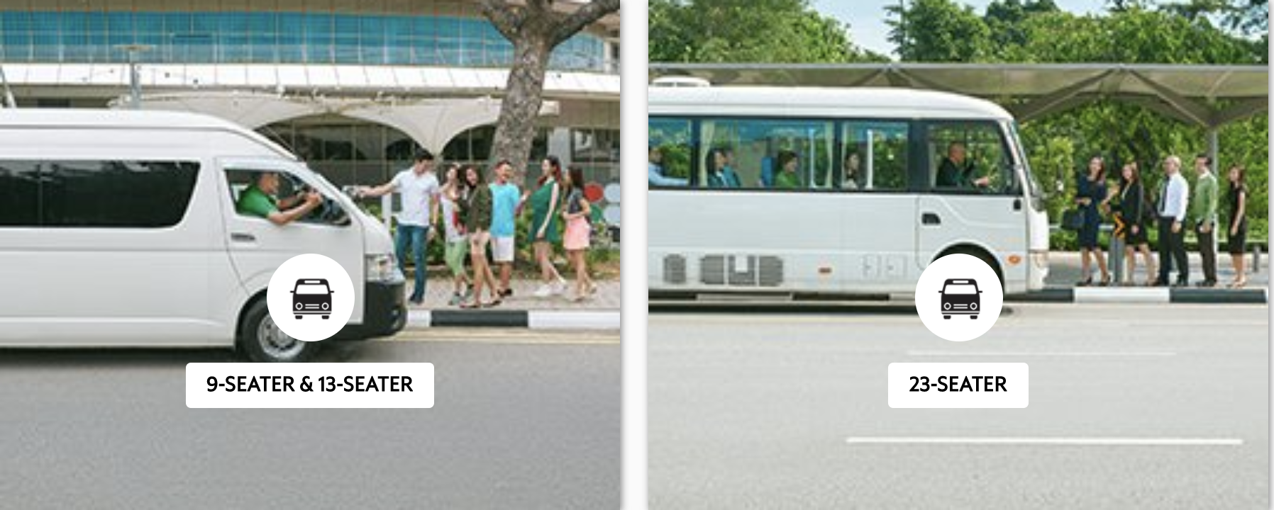 9-seater, S$60 fixed rate Grab coaches is the way to stay sane while ...