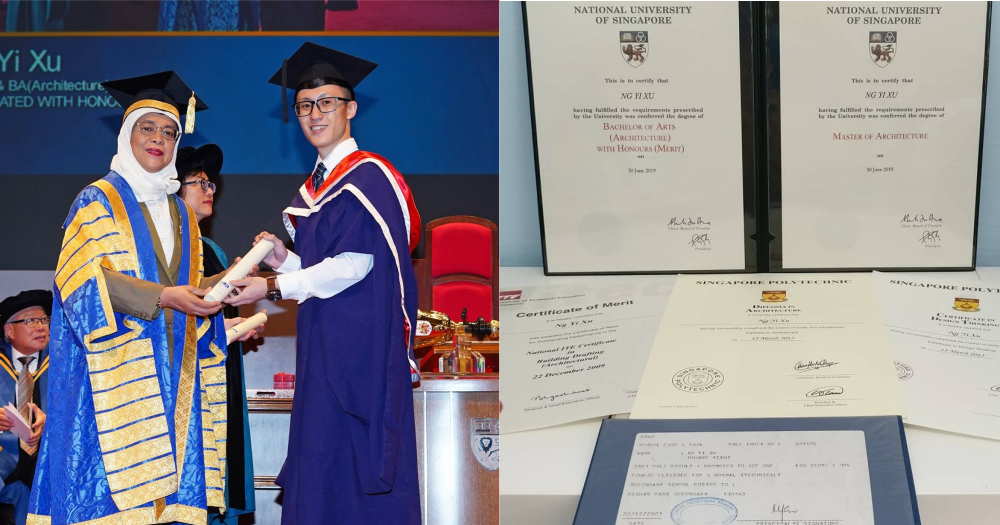 EM3 student who got 94 points for PSLE in 2003, graduated with Master ...