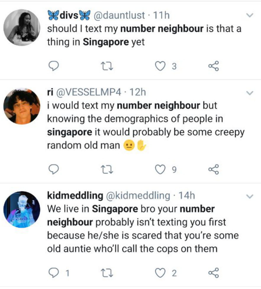 S'pore lady tries new trend of texting your 'number neighbour', fails ...