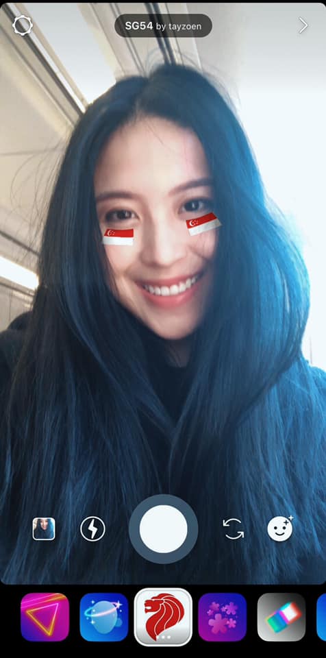 S'poreans create patriotic Instagram filters because National Day ...