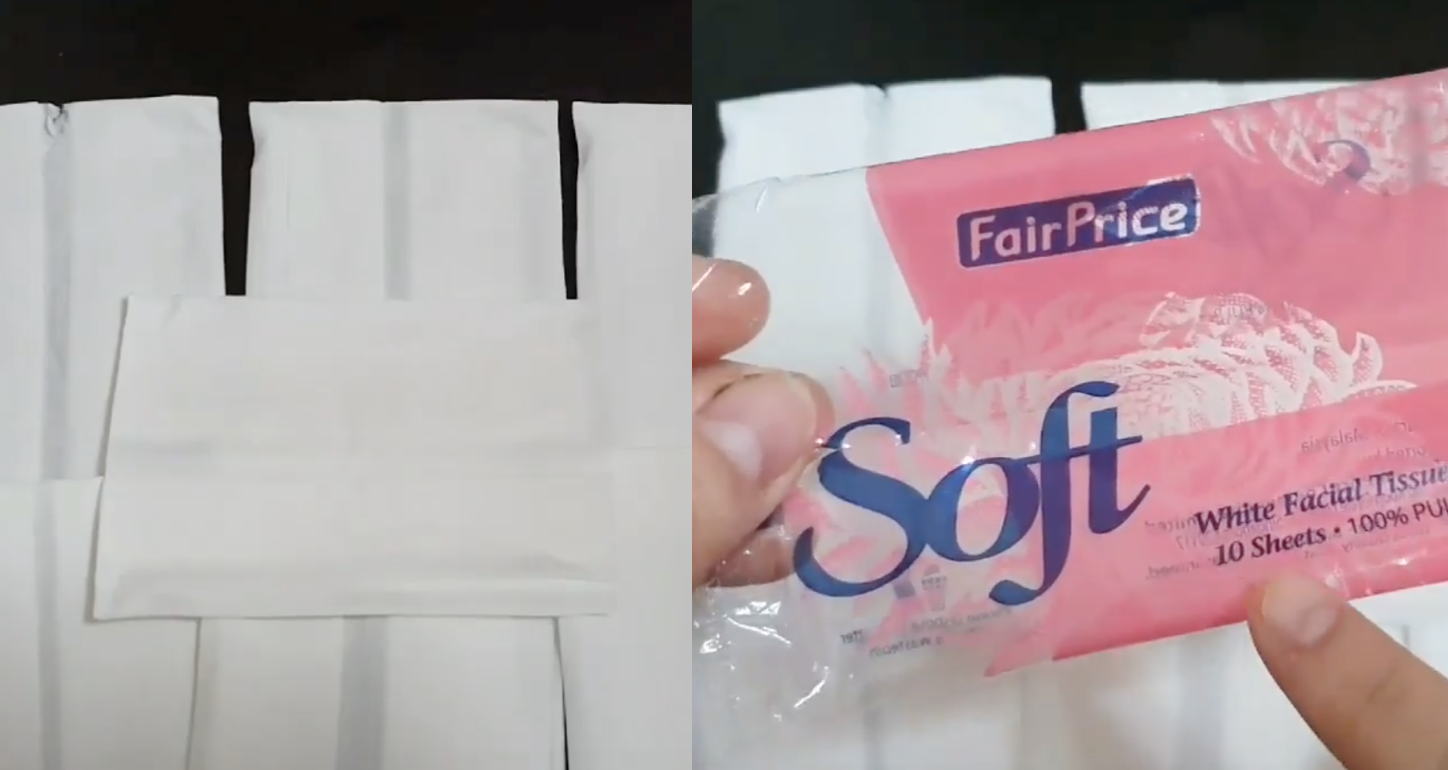 S'pore man counts 7 sheets in FairPrice tissue packet instead of 10 ...