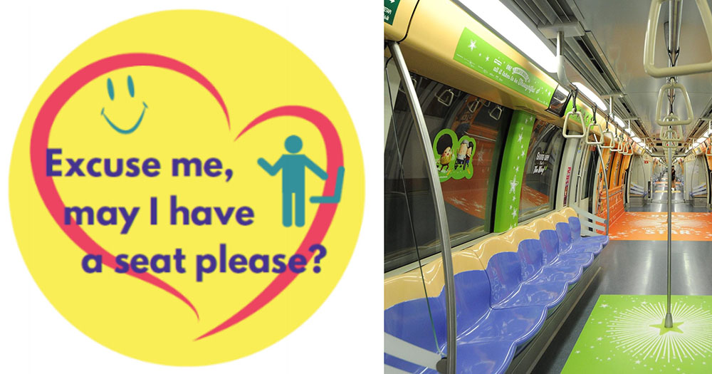 Commuters with invisible medical conditions can obtain special stickers ...