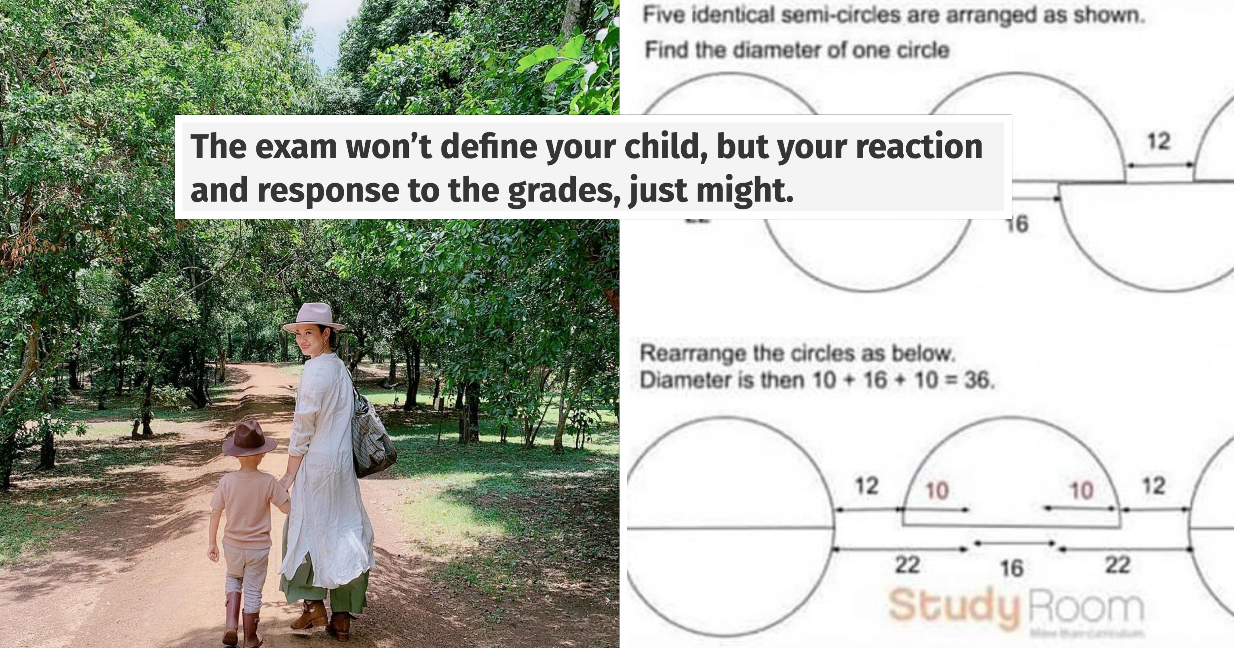 S'pore mother explains why difficult PSLE questions shouldn't be reason ...