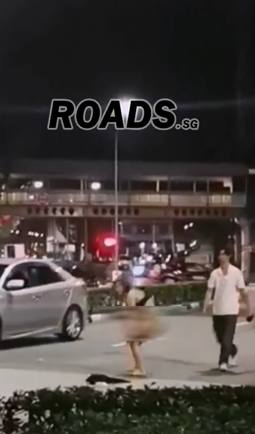 Woman 31 Arrested After Stripping At Middle Road While Arguing With
