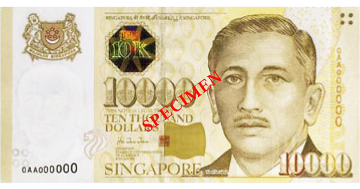 Man, 61, deposited fake S$10,000 note at S'pore bank, amount credited ...
