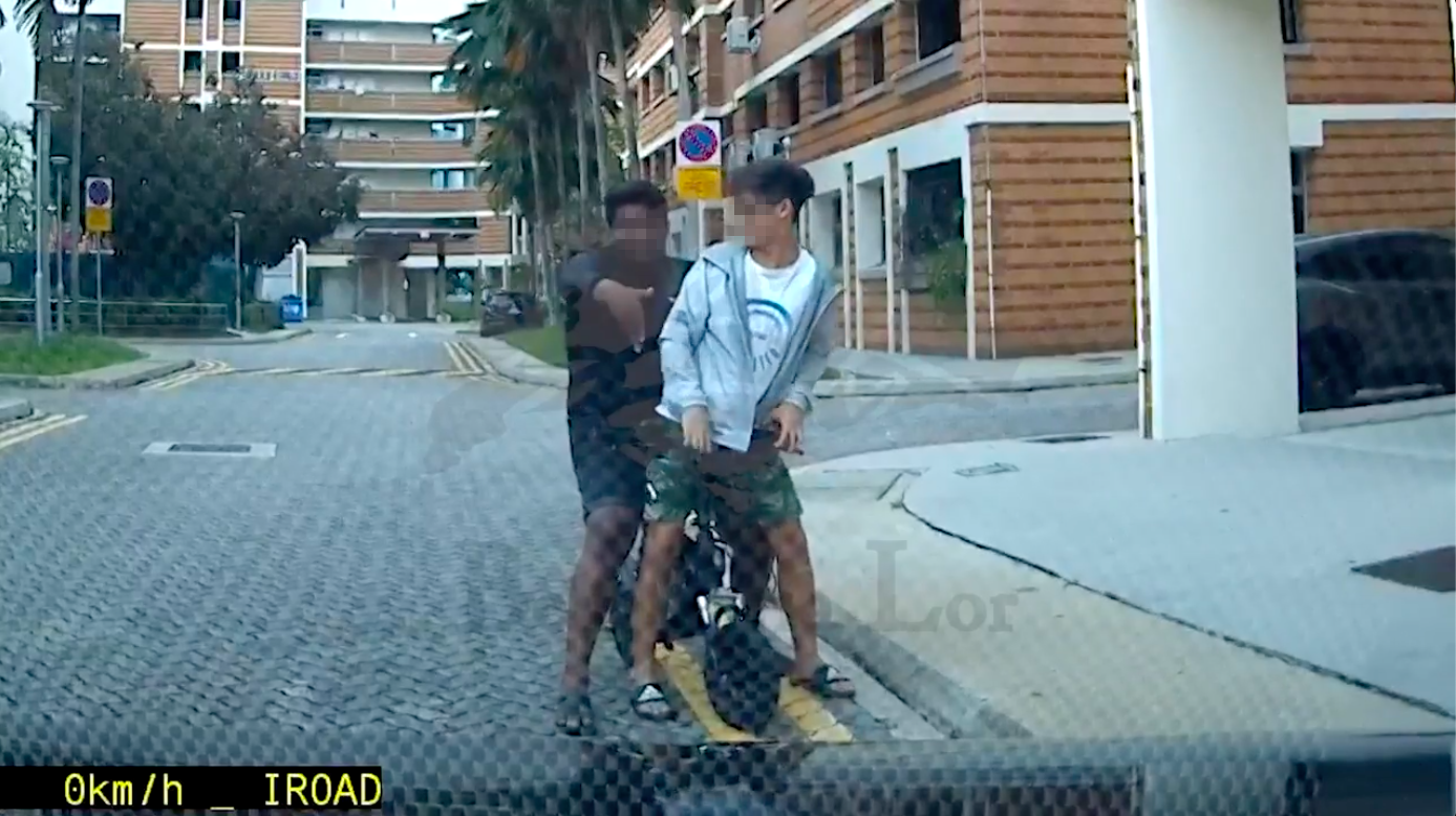 Car & PMD meet head-on at Pasir Ris, draws comically conflicting ...