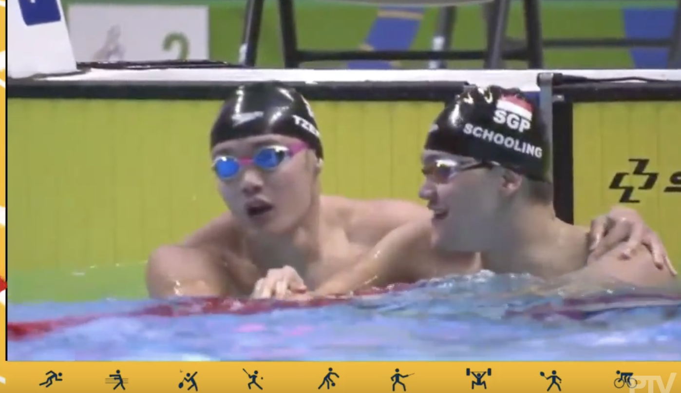 Fellow S'pore swimmer Tzen Wei Teong pips Schooling to gold in 50m ...