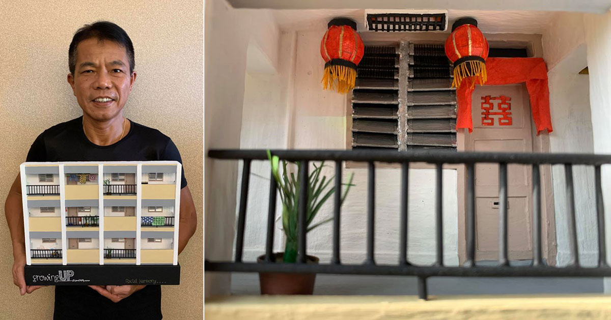 S'porean artist fools everyone into thinking 2-room rental flat HDB ...