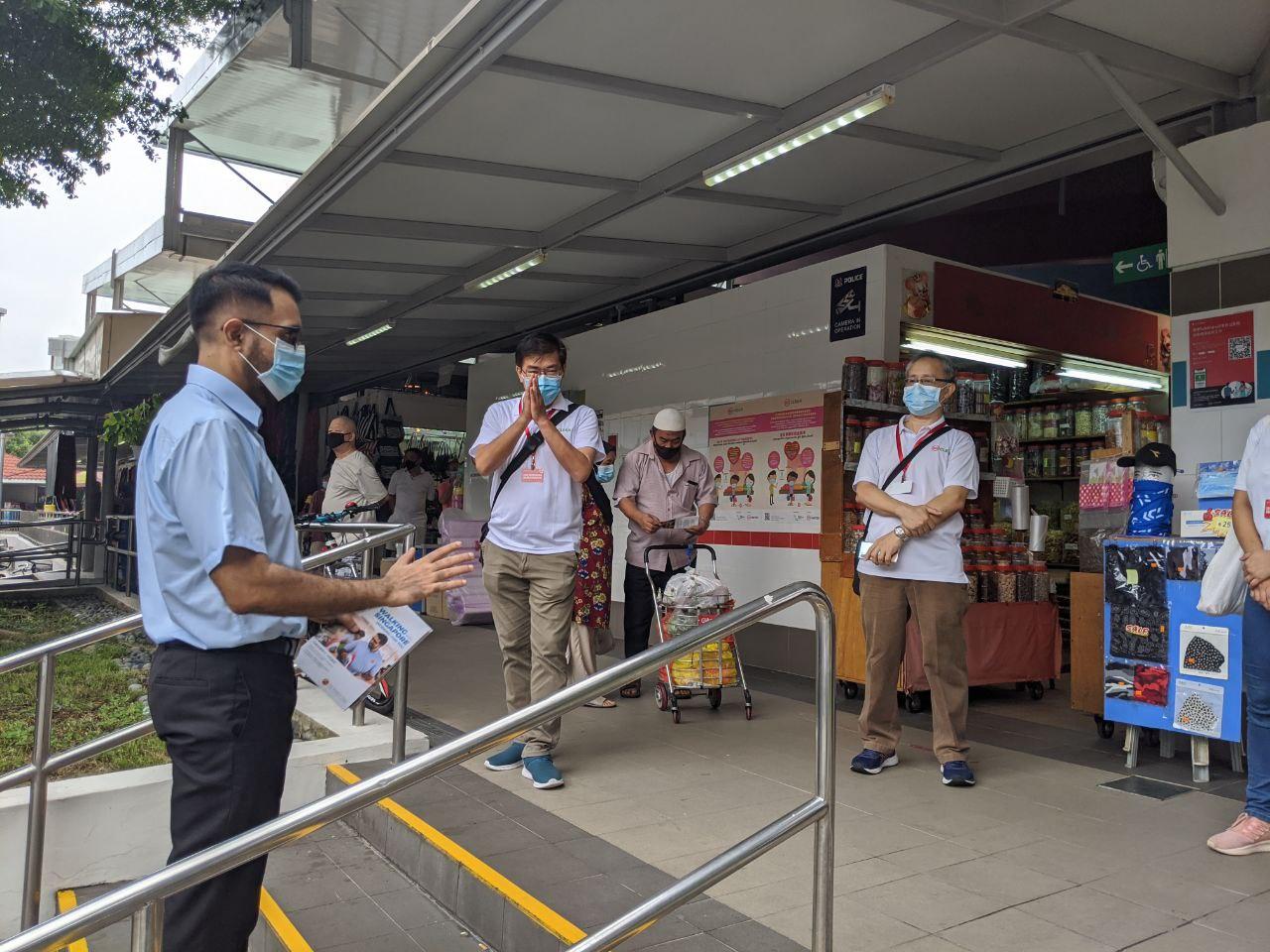 Our virgin political walkabout experience with WP's Aljunied GRC team ...