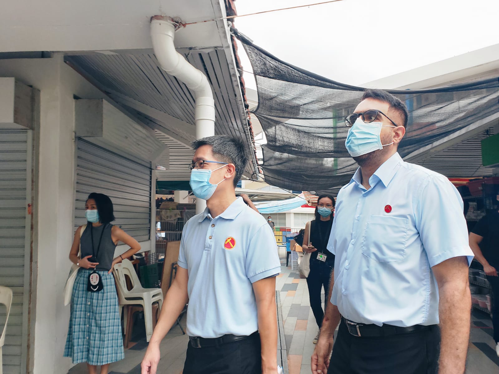 Our virgin political walkabout experience with WP's Aljunied GRC team ...