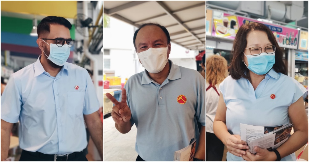 Our virgin political walkabout experience with WP's Aljunied GRC team ...
