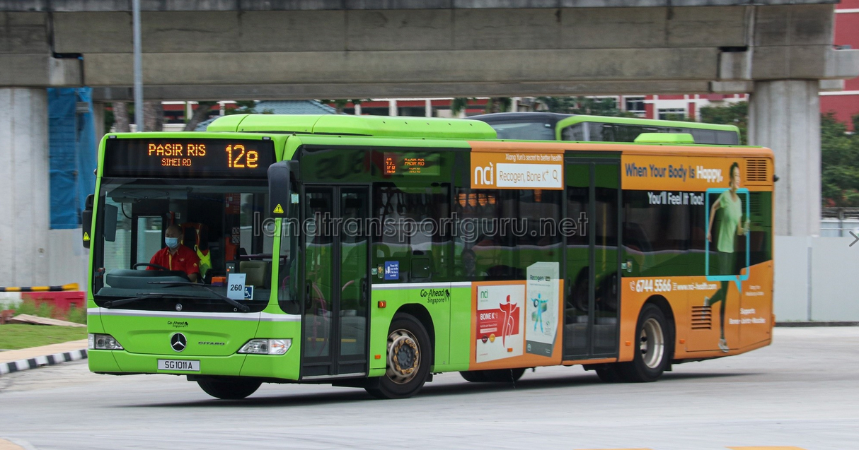 Bus Operator Go Ahead S pore Is Suspending 5 Bus Services From Sep 15