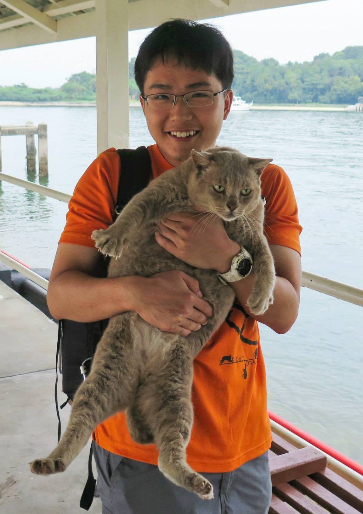 St John's Island visitors pay tribute to well-loved cat, Sandy aka Ah ...