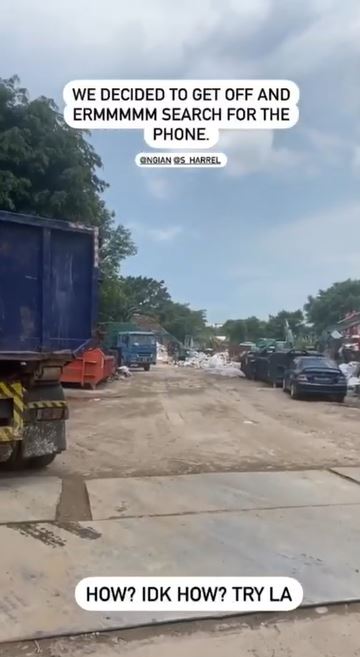 S'pore garbage disposal firm boss & workers go through rubbish heap to ...