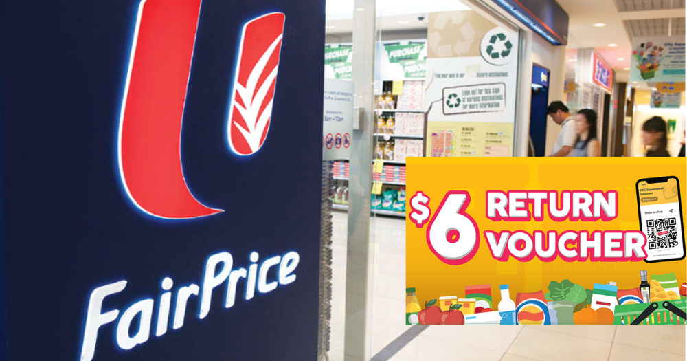 FairPrice Offering S 6 Return Voucher For Every S 55 CDC Voucher Spent