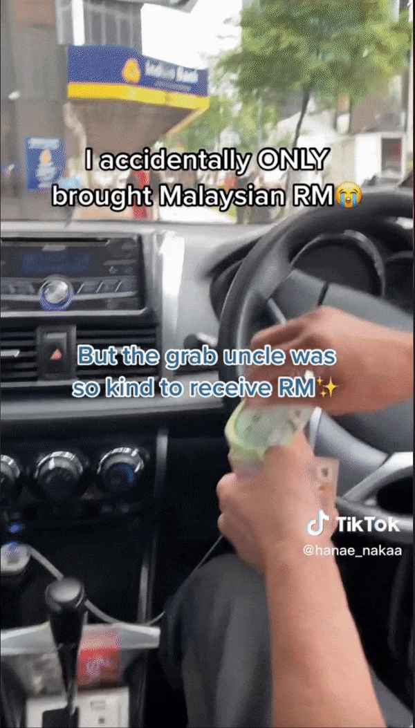 Foreign student in S'pore had only ringgit to pay for Grab ride, driver ...