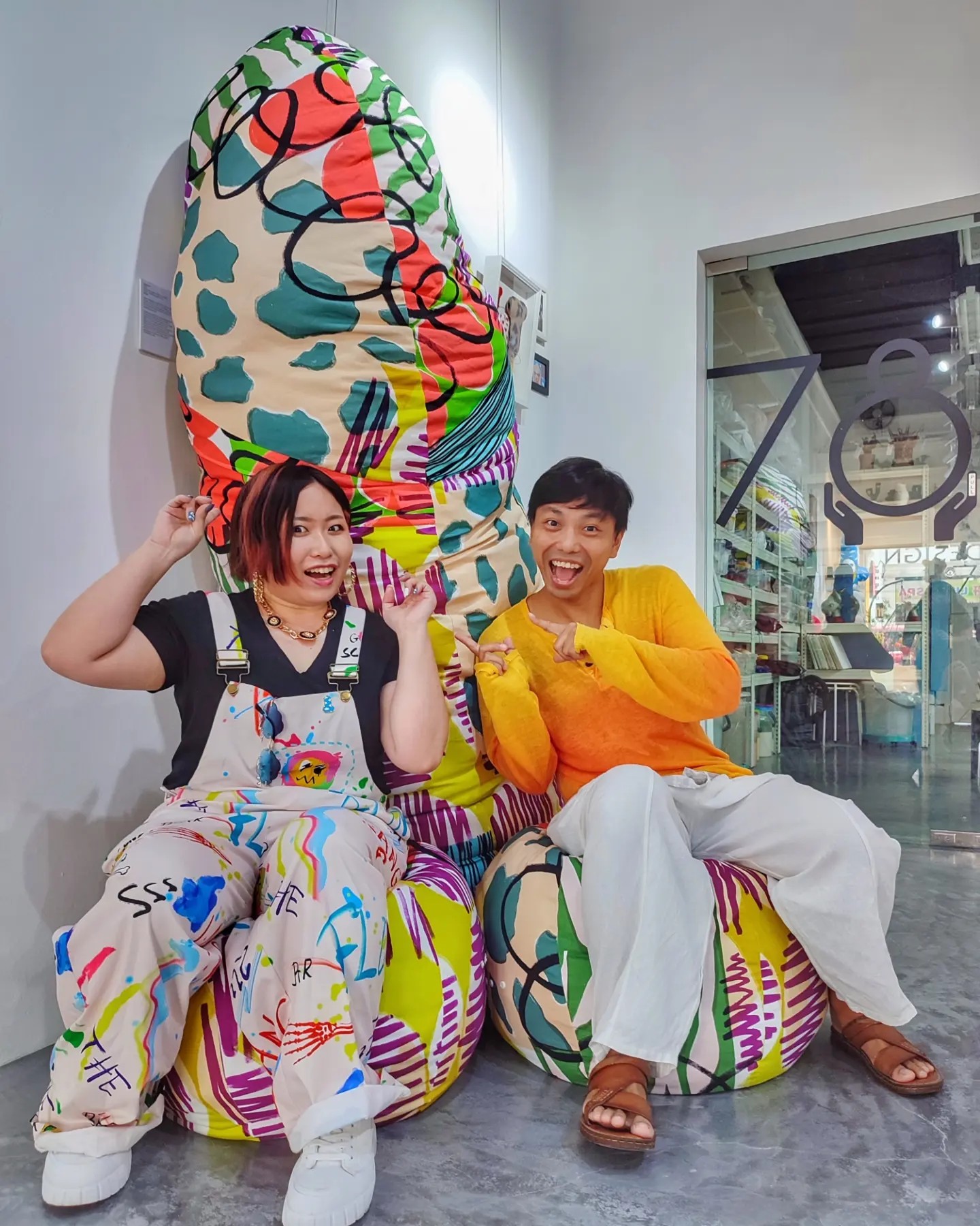 Phallic art exhibition in Little India to take S'pore by the balls ...