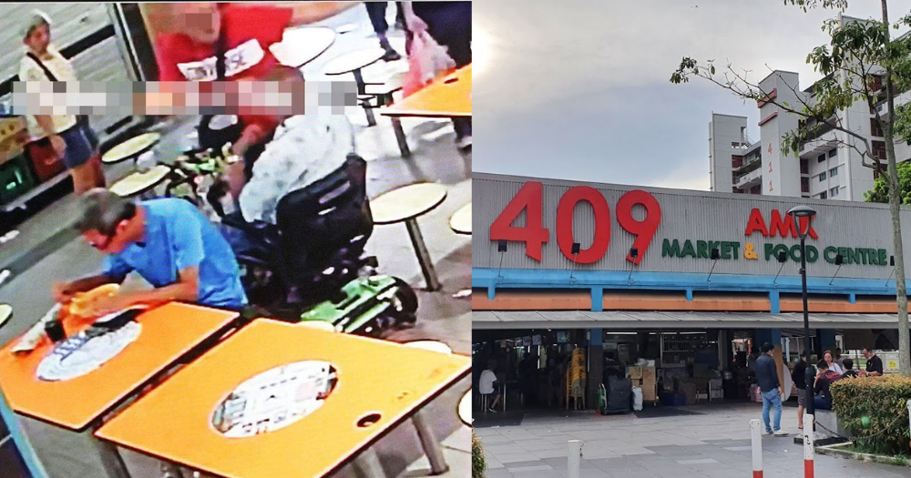 Man, 48, slaps father, 76, at AMK hawker centre on Father's Day ...