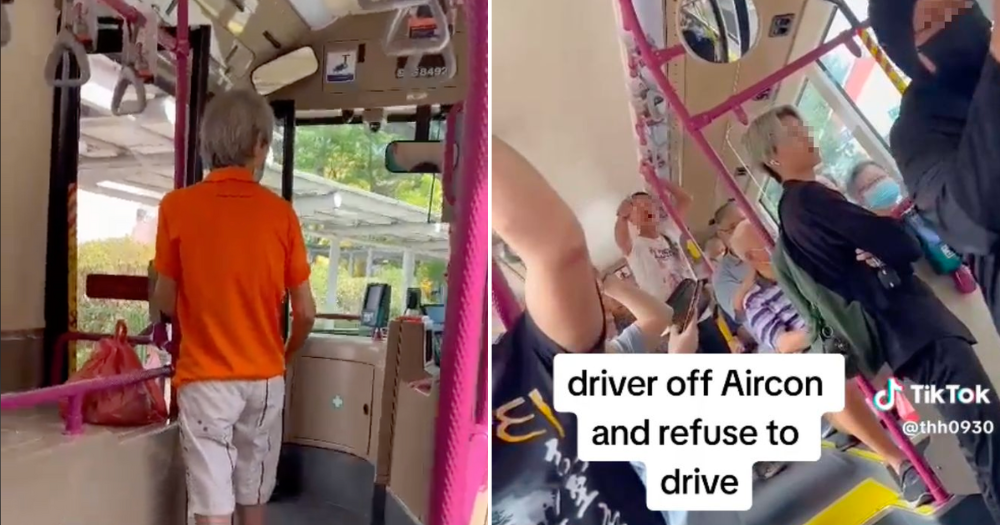 SBS Transit bus captain stops bus & turns off aircon after passenger ...