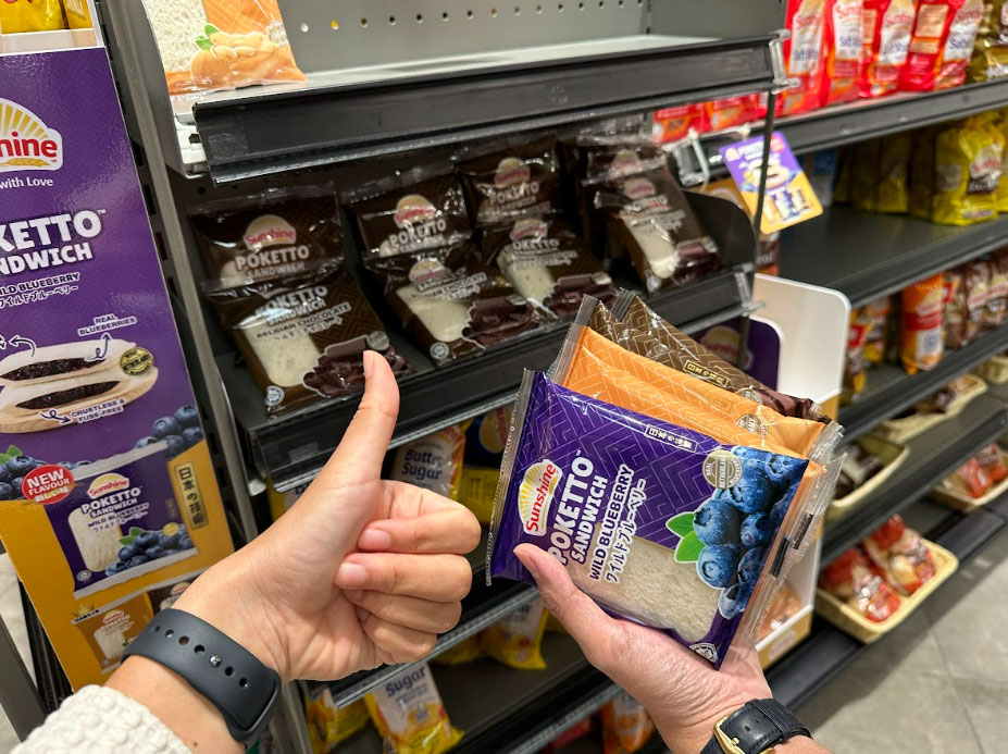 New crustless, fuss-free Sunshine Poketto Sandwich with filling so ...