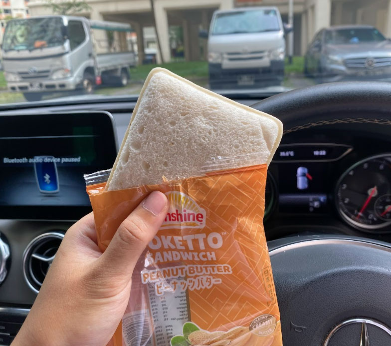 New crustless, fuss-free Sunshine Poketto Sandwich with filling so ...