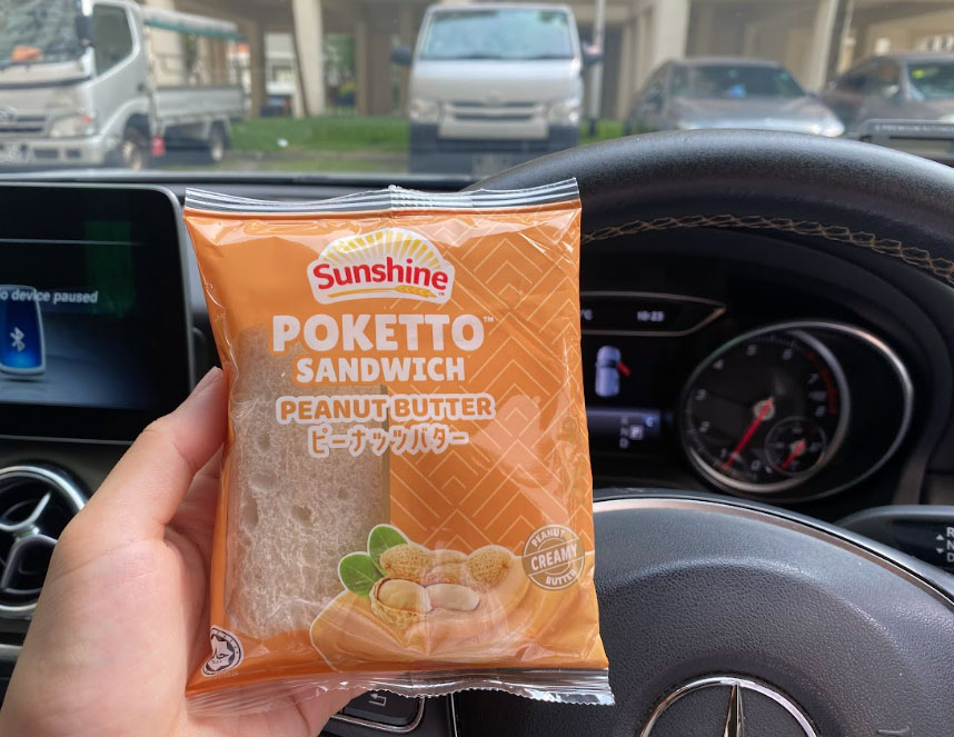 New crustless, fuss-free Sunshine Poketto Sandwich with filling so ...