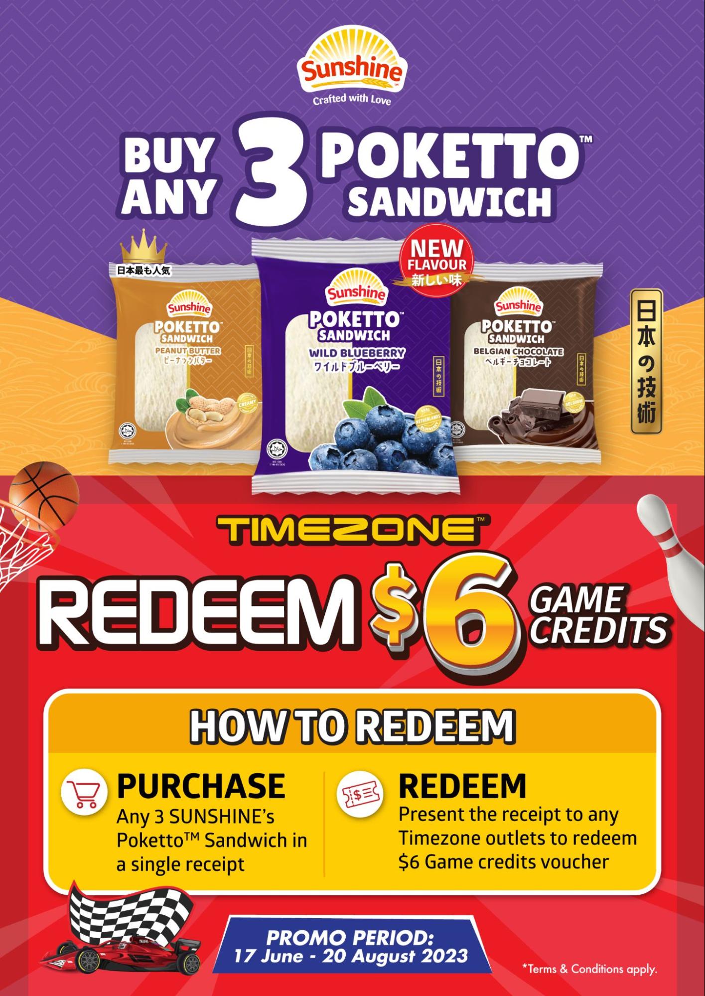 New crustless, fuss-free Sunshine Poketto Sandwich with filling so ...