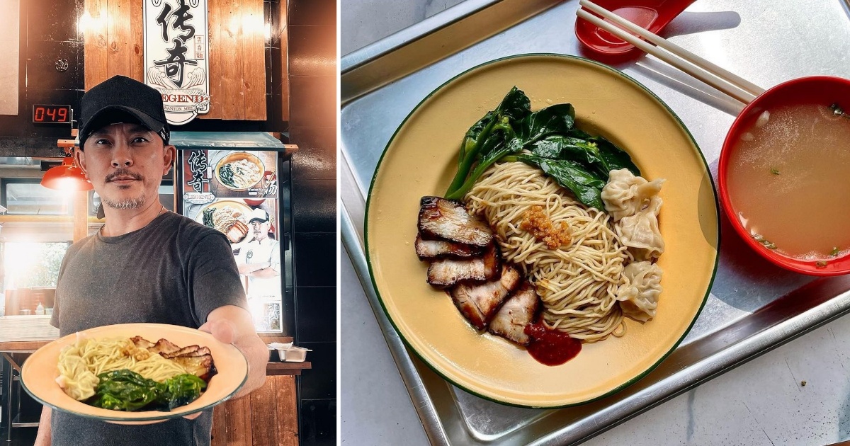 Aaron Wong from Masterchef S'pore selling S$5.50 wanton mee in Bukit ...