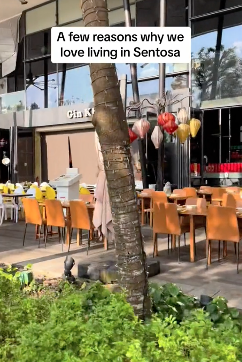 Expat, 33, shows via TikTok what living in Sentosa really like ...