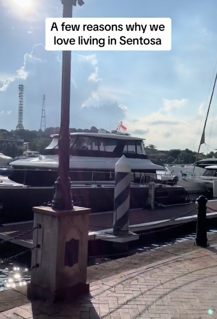 Expat, 33, shows via TikTok what living in Sentosa really like ...
